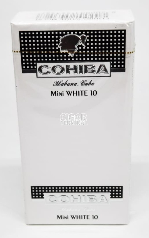 Cohiba Mini White - 100 cigars (packs of 10) for $119.00, a Cuban Cohiba cigar from Habanos ...